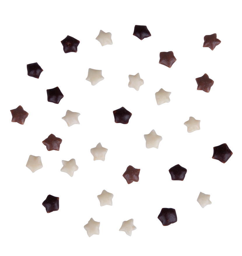 Čokoládové hvězdičky - Ozdoby